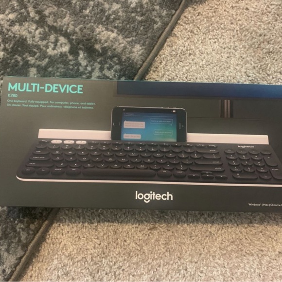 Logitech | Other | Logitech Black Multi Device Wireless Keyboard | Poshmark